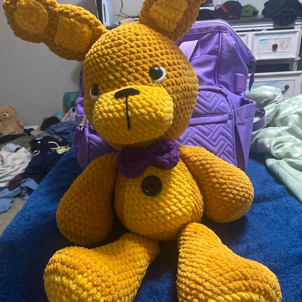 2in1 Big Top Rabid Rabbit Crochet Pattern DIGITAL PDF | Amigurumi ...