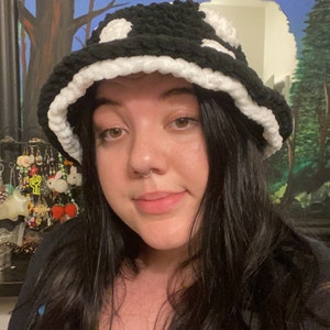 Crochet Puffy Toad Mushroom Bucket Hat - Etsy