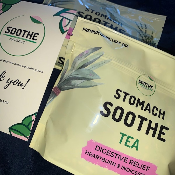 Stomach Soothe - Natural Heartburn, Acid Reflux, GERD Relief - Etsy