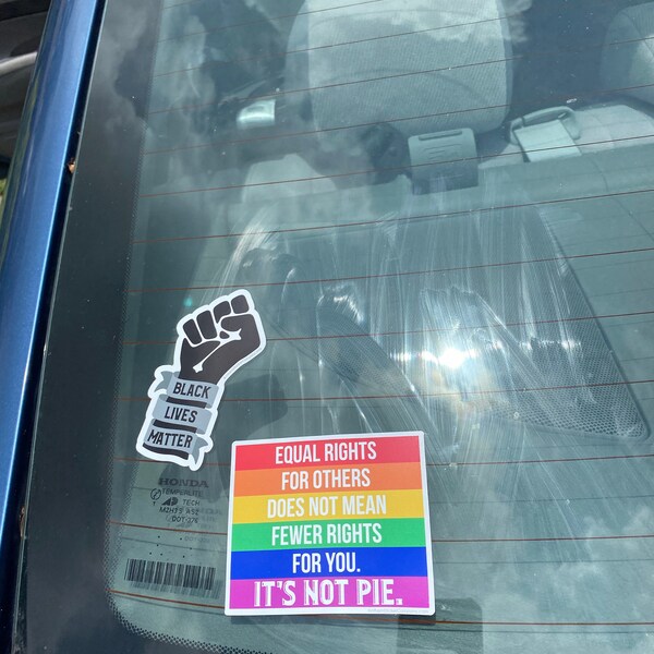 Equal Rights for Others (it's Not Pie) Vinyl Sticker - Etsy