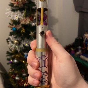 Steampunk Sonic Screwdriver Black & Yellow With Light and - Etsy