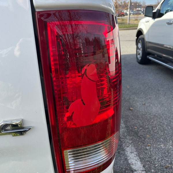 The Original Prank Break Light Decal [ Dick Sperm Gag Gift Anaconda ...