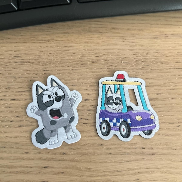 Bluey and Bingo Car Sticker, Kids on Board, Reflective Decal for Car ...