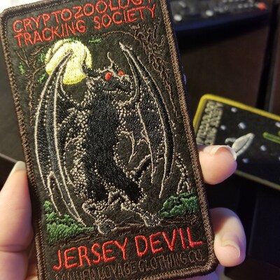 Jersey Devil Patch Cryptozoology Tracking Society - Etsy