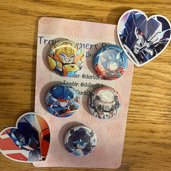 Megatron Transformers Earthspark Print - Etsy