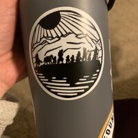 The One Ring Sticker Lord of the Rings Movie Fanart Waterproof Art ...