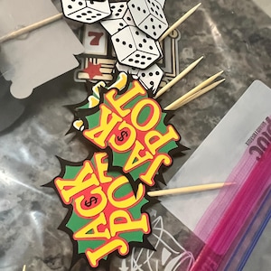 Halloween Slasher Bloody Knife Cake Topper Happy Birthday Photo Prop - Etsy