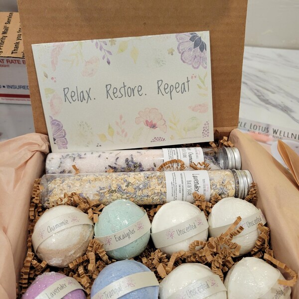 Quarantine Self Care Spa Gift Box Quarantine Care Package Quarantine ...