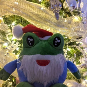 Peepo the Christmas Plushie: Mizkif Holiday Edition - Etsy