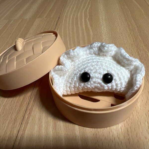 Pierogi Crochet No SEW PATTERN, Amigurumi Little Dumpling Plushie ...