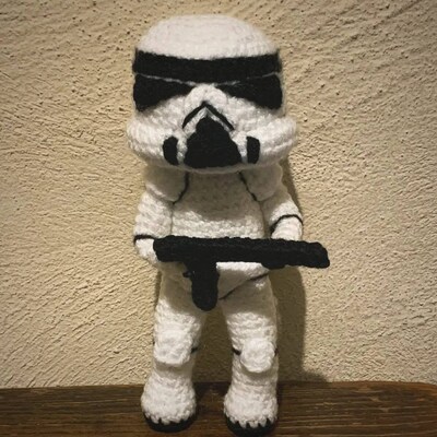 Stormtrooper Toy Art Amigurumi Crochet Pattern PDF - Etsy