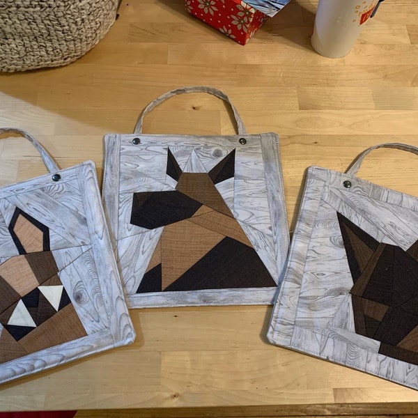 German Shephard Paper Pieced Block Pattern in PDF - Etsy