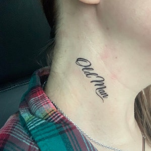 NO RAGRETS temporary tattoo cosplay Halloween costume | Etsy