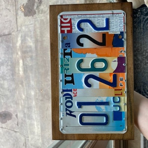 Happy Campers Custom License Plate Sign RV Life Camping Sign - Etsy