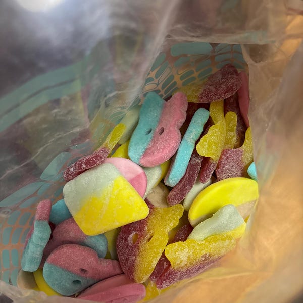 Ferrari Cars Rhubarb Candy 120g - Swedish Gummies by Toms - Rabarber - Etsy