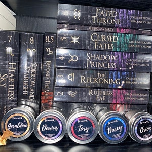 Darius Acrux Candle Officially Licensed Zodiac Academy Soy Vegan Candle ...