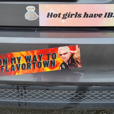 Flavortown Guy Fieri Funny Bumper Sticker Car Decal Waterproof - Etsy