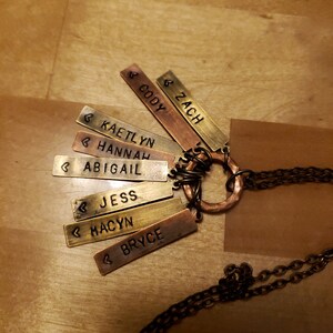 Mens Necklace Personalized Boys Name Kids Name Personalized | Etsy