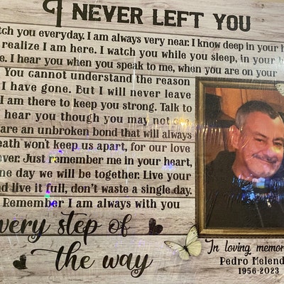 Bereavement Gift in Loving Memory Wall Decor Remembrance - Etsy