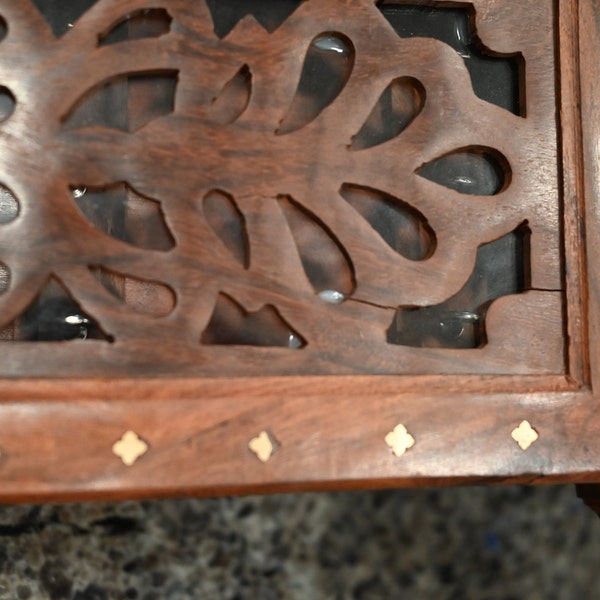 Wooden Key Box Mount Cute and Rustic Decorative Key Cabinet Premium ...