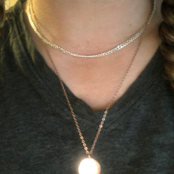 New High Quality Solid Genuine 925 Sterling Silver Cuban Link Chain ...
