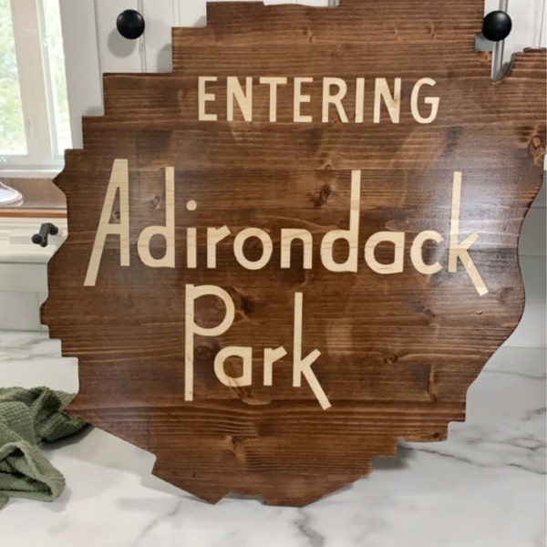 Adirondack Park Sign - Etsy