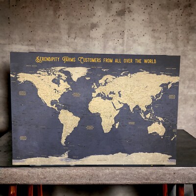 Flight Patterns World Map Poster 24x36 - Etsy