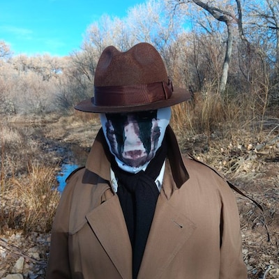 Rorschach Mask With REAL Moving Inkblots - Etsy