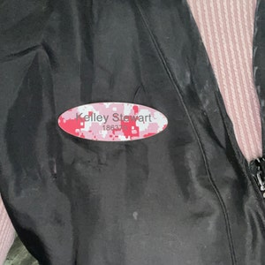 Business Name Tag for Work Custom Engraved Plaque Green Plastic Plate ...