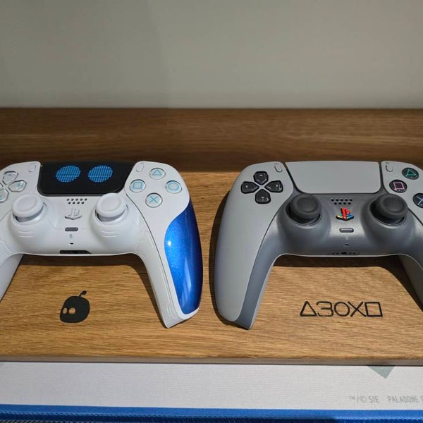 Wooden Playstation Stand With Cutout Effect Ps Logo Sign Ps5 Ps4 Gaming ...