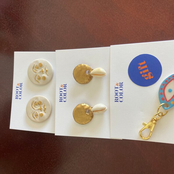 Ceramic Charm, Ceramic Pendant, Handmade Ceramic Charms, Charm Necklace ...