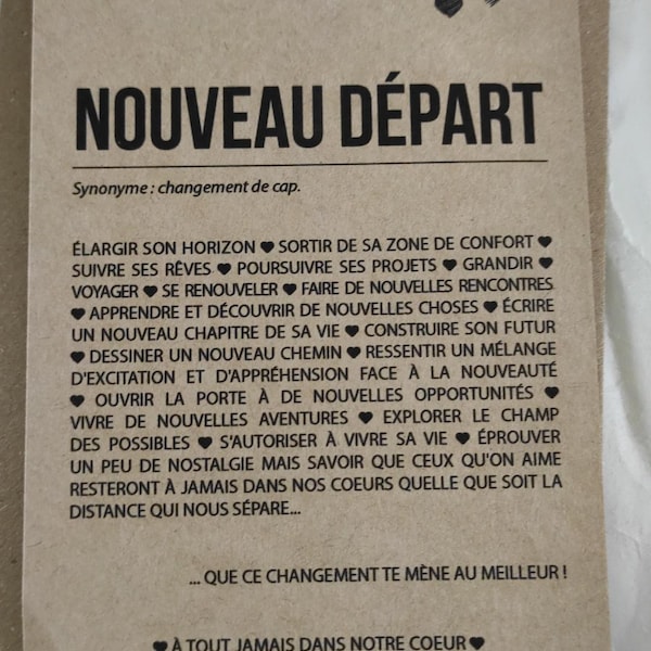 Carte définition collègue - Carte départ collègue - Carte amitié ...