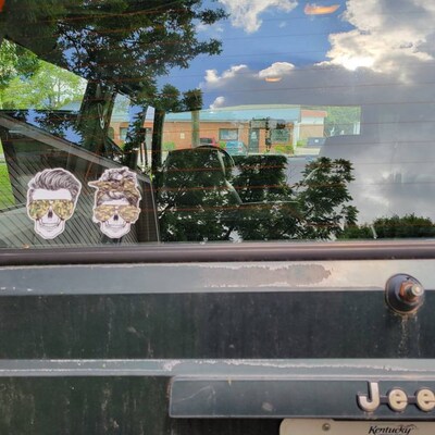 Back the Blue Sticker, Thin Blue Line Sticker, Law Enforcement Sticker ...