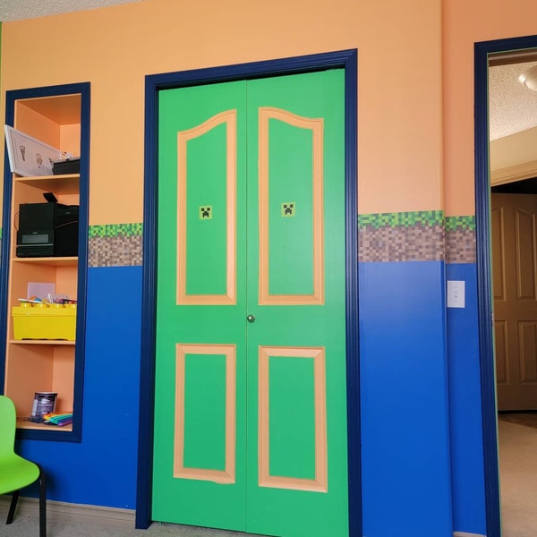 Gaming Wall Border Removable Fabric Wall Decal, Gaming Wall Sticker ...