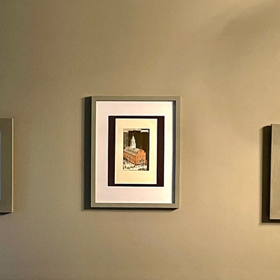 The Parthenon Athens Greek Temple Architecture 1924 Lithograph Gift for Architect Traveler ...