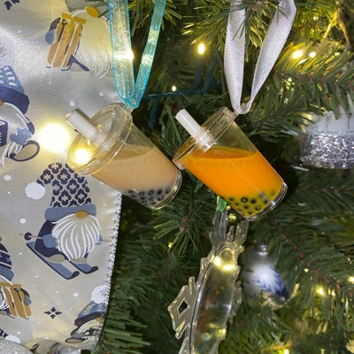 Custom Fruity Liquid Drink Keychain Agua Fresca Keychain Strawberry ...