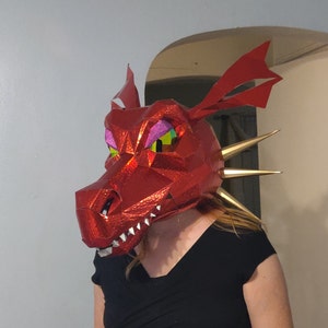 DRAGONA SHREK MASK Diy - Etsy