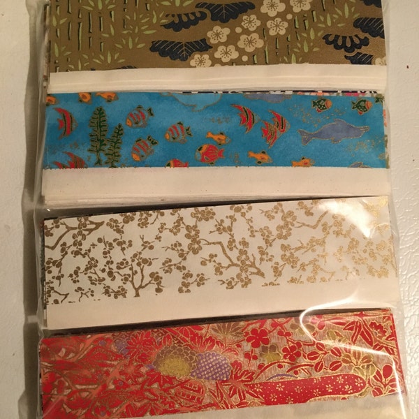 Assorted Strip Scrap Pack - Grab Bag - Origami Paper - Washi Paper ...