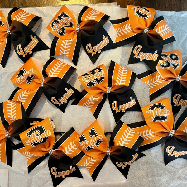 20 Color Bundle Paw Swoosh Cheer Bow Graphic Digital Download ...