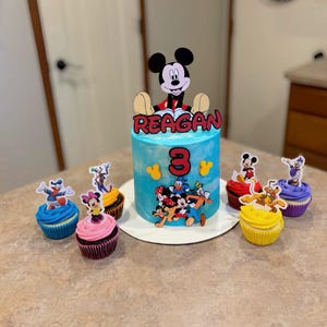 Rainbow Friends Cake Topper - Etsy