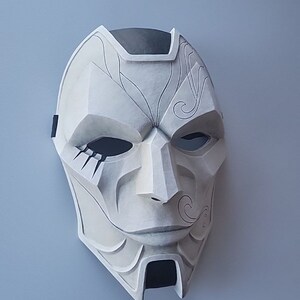 Jhin Mask League of Legends - Etsy