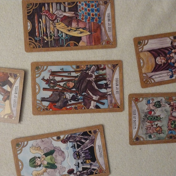 Legend of Zelda Tarot Card Deck - 79 Cards Major and Minor Arcana ...