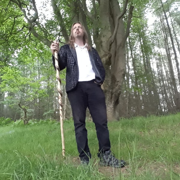 Multi Twsted Hazel Hiking Staff/ Ceremonial Staff - Etsy