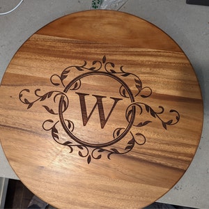 Lazy Susan Personalized, Custom Lazy Susan, Turntable, Lazy Susan ...