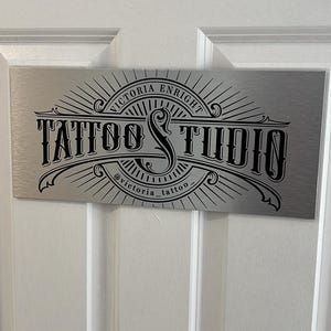 Large Custom Arched Vinyl Wedding Mirror Decal / Initials Name Label ...