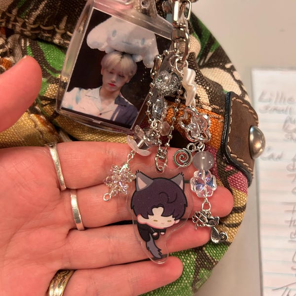 Shoujo Manga Cluttered Photo Keychains 1 (limited) - Etsy