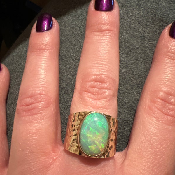 Lightning Ridge Black Opal - Etsy