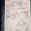 Fantasy Fictional Book Print, Handdrawn Fantasy Fictional Book Map ...