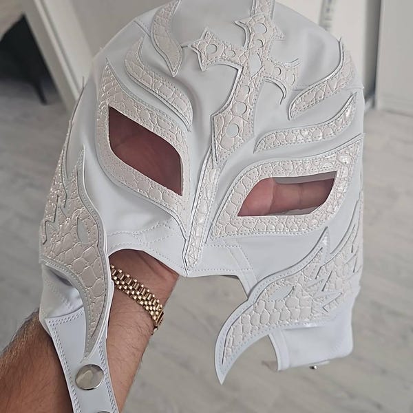 Hand Made SHADOW MASK Wrestling Mask Luchador Costume Wrestler Lucha ...