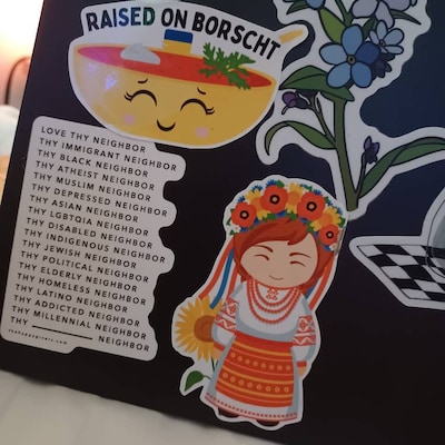 Mongolia Theme Decals Set of 15 Waterproof Stickers Mongolian Culture ...